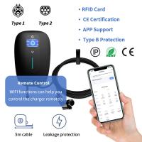 China IEC 62196-2 Car EV Charger 32A 22kw Electric Car Charging Station In Public Parking Lots for sale