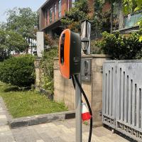 China Electric Car Fast Home EV Charger 22KW 400V AC 32A Portable Wallbox for sale
