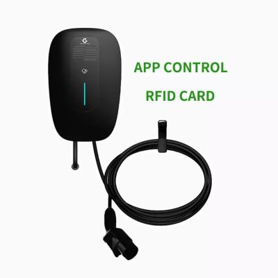 China 16A Type 2 Fast Charger 400V Ethernet Mobile Electric Car Charging Station for sale