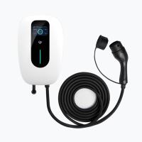 China 22KW Type 2 Wallbox Charging Station IP65 CE White Orange Purple for sale