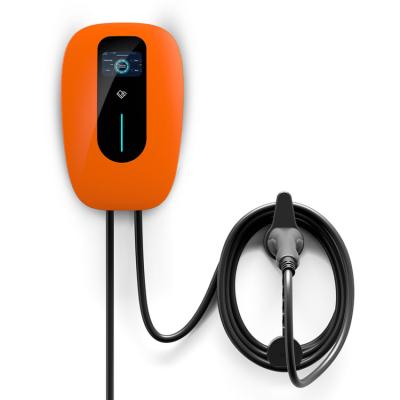 China Household 32 Amp Wallbox EV Charger Commercial 22Kw Wall Mounted for sale