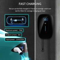 China Smart RFID Card 32A Public EV Charger 7kw WIFI Wall Mounted for sale