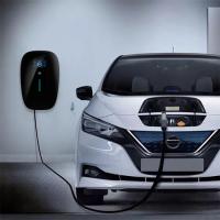 China RFID Public EV Charger 4G OCPP Commercial Car Charger Black for sale