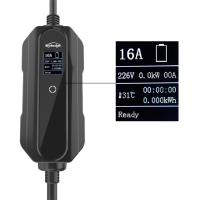 China 3.5kW Portable Level 2 EV Charger 16A Indoor EV AC Charger For Home Use for sale