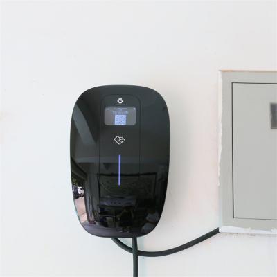 China IEC 62196-2 32A Car Charging Point Type 2 7kW Black Blue Orange for sale