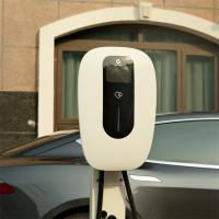 China 1 Phase RFID Charging Station 7kW EV Charge Point In Public Parking Lots for sale