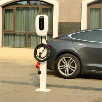 China 11kW Floor Mounted EV Charger 16A Electric Car Home Charger CE for sale