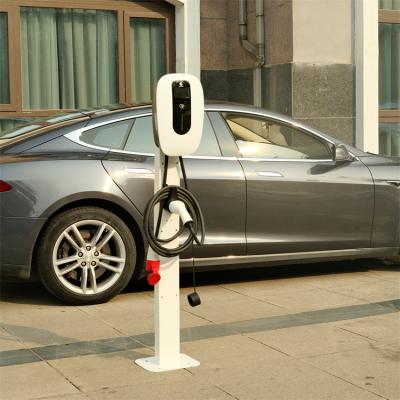 China IP65 Waterproof Floor Mounted EV Charger , Electric Charging Point 400V for sale