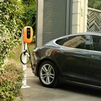 China IP65 Waterproof Floor Mounted EV Charger , Electric Charging Point 400V for sale