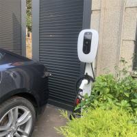 China 32A Commercial Electric Vehicle Charger 220W Fast 50Hz Outdoor Car Charger for sale