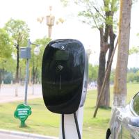 China Waterproof Commercial Public Electric Car Charging Station Points  IP65 7kW for sale
