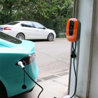 China 60Hz Wallbox Outdoor Electric Car Charging Point WIFI Current Adjustable for sale