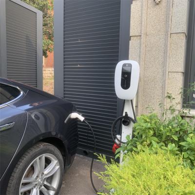 China Waterproof EV Fast Charger 11kW 16A Electric Car Wallbox Charger With Wireless Function for sale
