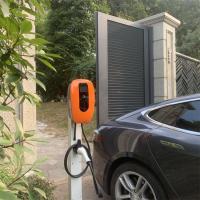 China Dust Proof 400W Commercial EV Charger 22kW Charging Point Current Adjustable for sale