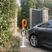 China 3G Commercial EV Charger 32 Amp Bluetooth OCPP 1.6 Json Fast for sale