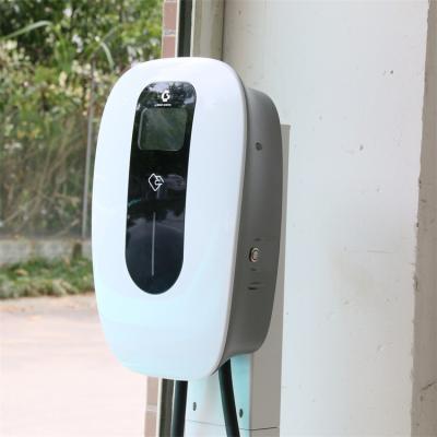 China 3 Phase 380V Mobile EV Car Charger , Bluetooth Rapid EV Charging Station CE for sale