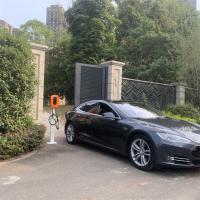 China 380V - 400V Mobile EV Charging Stations Type 2 AC Charging Pile for sale