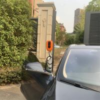 China 22kW Mobile Electric Vehicle Charger IP65 RFID APP Control 340*285*147mm for sale
