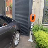China IEC 62196 Mobile Car Charging Station OCPP 1.6 In Public Parking Lots for sale