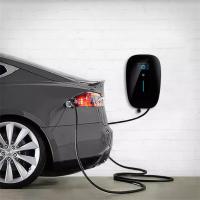 China OCPP 1.6 Smart Home EV Charger IEC 62196-2 AC 7KW 32A Blue Orange Purple for sale