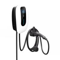 China OCPP1.6 RFID Commercial Electric Car Charger Wall Mounted Fast Charge Station for sale