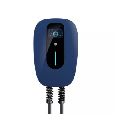 China Dustproof 380VAC Dustproof EV Charging Station , EV Smart Charger RFID LCD Interface for sale