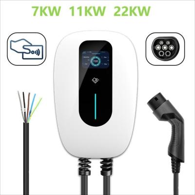 China 11kW E Vehicle Charging Station 380V Smart EV Charging Pile for sale