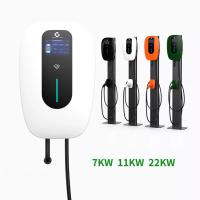 China 32Amp Commercial Electric EV Charging Stations GB/T 22kW for sale