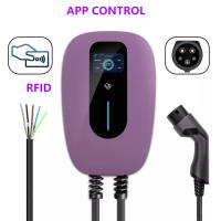 China Customized EV Wall Box 3.5m Cable 4G Public Electric Charging Points For Home Use for sale