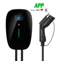 China Dustproof EV Charger Wall Mount 3G Home Wallbox Charger CE for sale