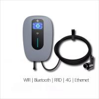 China RFID Type 2 EV Home Charger 400V 32 Amp Car Charging Point OCPP 1.6 Json for sale