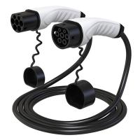 China 3.6kW 16A EV Charging Gun Extension Cable UL White Black for sale