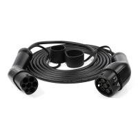 China 22kW 32A EV Charger Gun 3P Type 2 EV Extension Cable TPU TPE for sale