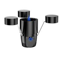 China Pond skimmer water surface pond leaf garbage collector koi pond cleaner Floating Fountain Skimmer for sale