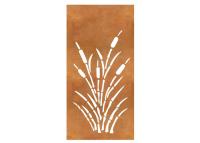 China Corten Steel Garden Wall Hanging Screen Panels for sale