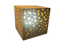 China Ourdoor Garden Corten Steel Lights for sale