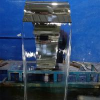 China Curved Stainless Steel Waterfall Swimming Pool Spa Waterfall for sale