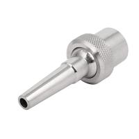 China Stainless Steel Adjustable Straight Jet Universal Fountain Nozzle Spray for sale