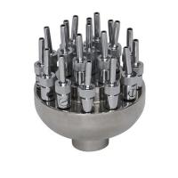 China Copper or Stainless Steel Adjustable 3-layer Flower Nozzle Fountain for sale