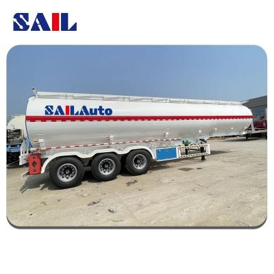 China SAIL 3 Axle 50000 Liters Oil Tanker Trailer for Bulk Fuel Transport for sale