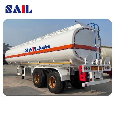 China SAIL 2 Axle 40000 Liters Oil Fuel Transport Tanker Trailer for sale