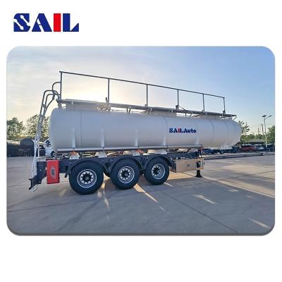 China SAIL 23CBM Stainless Steel Chemical Liquid Tanker Trailer for Acid Transport for sale