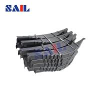 China Heavy Duty Trailer Leaf Spring 3500 lb Capacity 25-1/4 Inch Length for sale