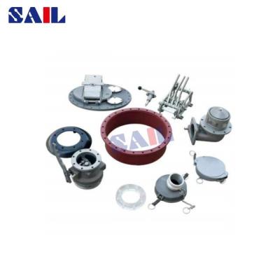 China High Strength Steel Tank Parts for Industrial Storage 5000L Capacity for sale
