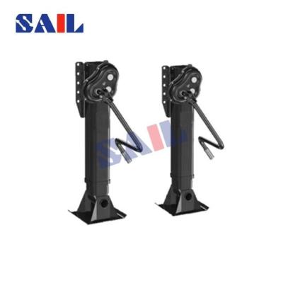China Heavy Duty Landing Gear 28000 lbs Capacity 2 Speed Trailer Jack for sale