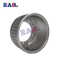 China Heavy Duty Brake Drum 16.5x7 Inch for Commercial Trucks and Trailers for sale
