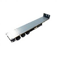 China SAIL 20ft 40ft Steel Flatbed Container Semi-Trailer 3 Axle 6x4 10001-15000kg Payload Transport Chassis for sale