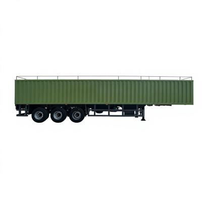 China SAIL OEM Steel Box Semi Trailer 40ft 53ft for Howo Trucks Custom Auto Parts for sale