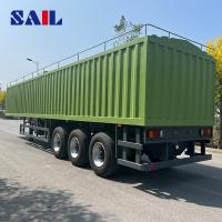 China SAIL OEM Steel Box Semi Trailer 40ft 53ft for Howo Trucks Custom Auto Parts for sale