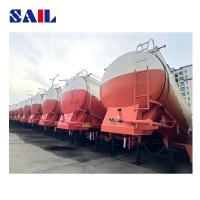 China SAIL 3/4 Axle 80ton Large Capacity Dry Flyash Powder Tanker Semi Trailer Bulk Cement Tanker for sale